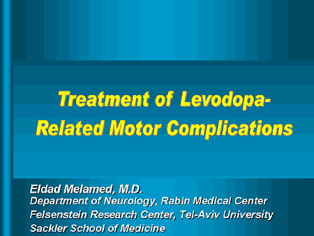 Levodopa-Continuous Dopaminergic Stimulation in the Treatment of ...
