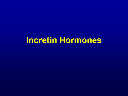 Changing the Course of Disease: Gastrointestinal Hormones and Tomorrow ...