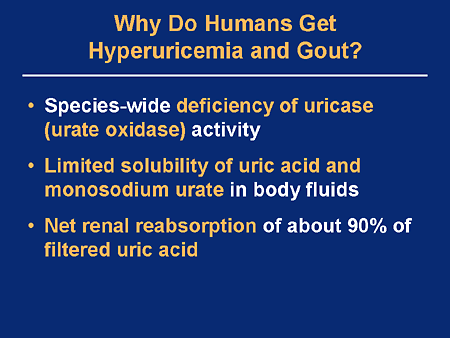 Hyperuricemia and Gout