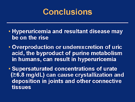 Hyperuricemia and Gout