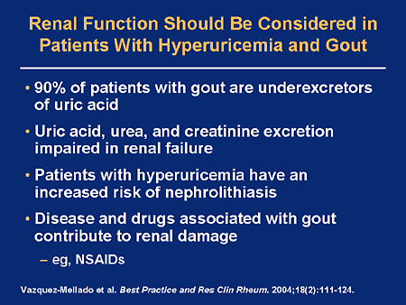 Hyperuricemia and Gout