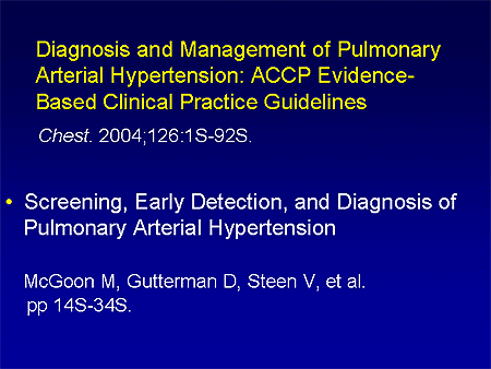Mechanisms and Evidence-Based Management of Pulmonary Arterial ...