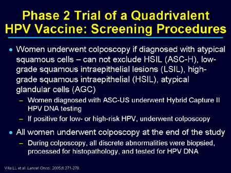 Preventing Cervical Cancer and Other HPV-Related Diseases
