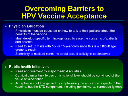 Preventing Cervical Cancer and Other HPV-Related Diseases