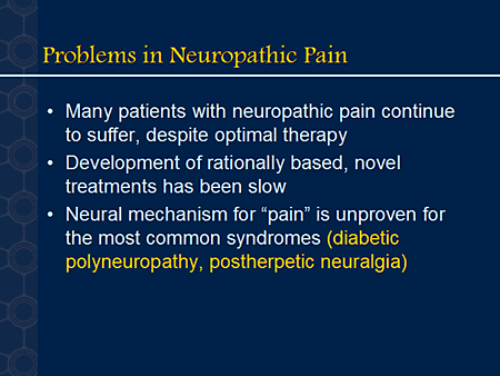 Novel Approaches to the Understanding and Treatment of Neuropathic Pain