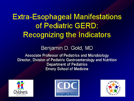 Pediatric GERD: A Problem-Based Approach to Understanding Treatment