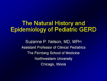 Pediatric GERD: A Problem-Based Approach to Understanding Treatment