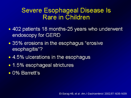 Pediatric GERD: A Problem-Based Approach to Understanding Treatment