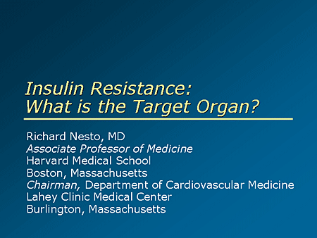 From Clinical Trials to Clinical Practice: Linking Insulin Resistance ...