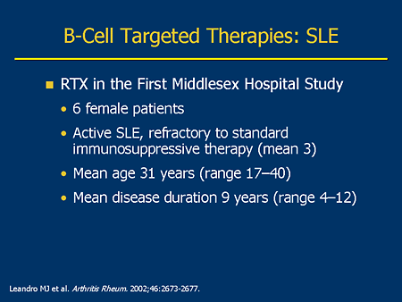 B-Cell Targeted Therapies: From Theory to Practice