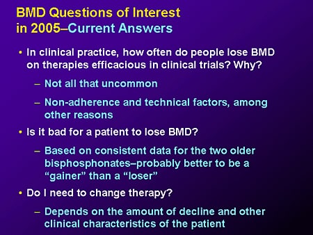 Osteoporosis in 2005: A Rheumatology Perspective