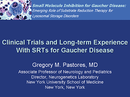 Small Molecule Inhibition for Gaucher Disease: Emerging Role of ...