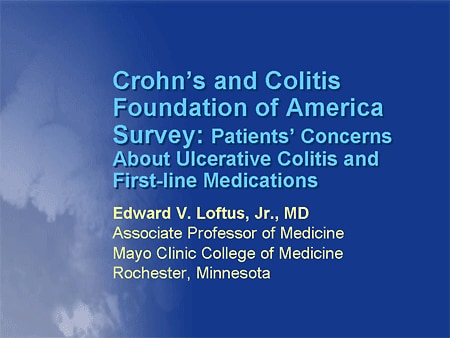 Contemporary Management of Ulcerative Colitis: The Patient's Perspective