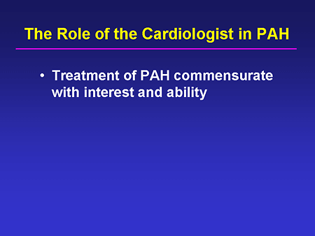 Lessons From Heart Failure for Pulmonary Arterial Hypertension (PAH)