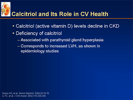 Patients With Moderate Chronic Kidney Disease (CKD): The Emerging Mandate