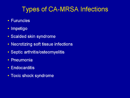 Healthcare-Associated and Community-Acquired MRSA