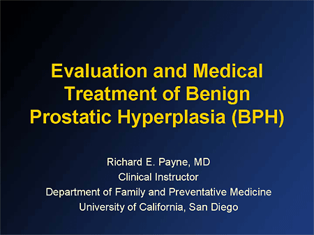 Improving Outcomes in BPH: A Review of Intervention Strategies in the ...