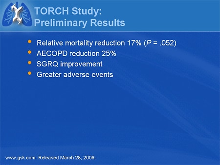 Guidelines, Pharmacotherapy, Options for Treatment of Patients With COPD
