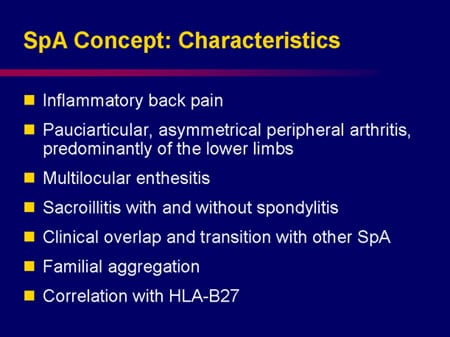 Refining the Focus: A New Look at Spondylitis