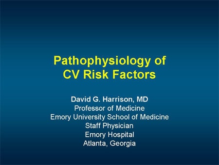 New Approaches to CV Risk Reduction: Beyond the Numbers