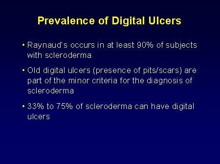 Vascular Complications of Systemic Sclerosis