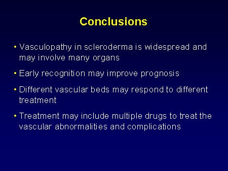 Vascular Complications of Systemic Sclerosis