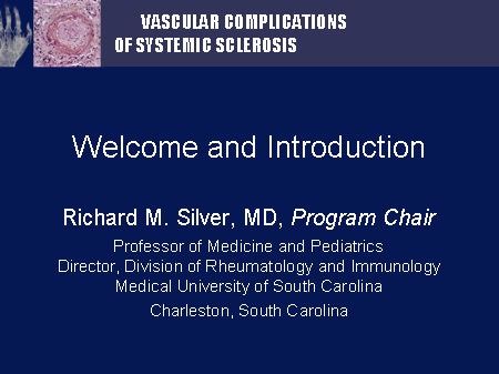 Vascular Complications of Systemic Sclerosis