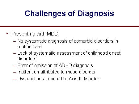Depression and Comorbid ADHD