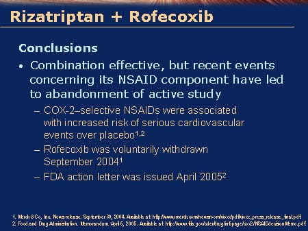 Combination Therapy for Acute Migraine