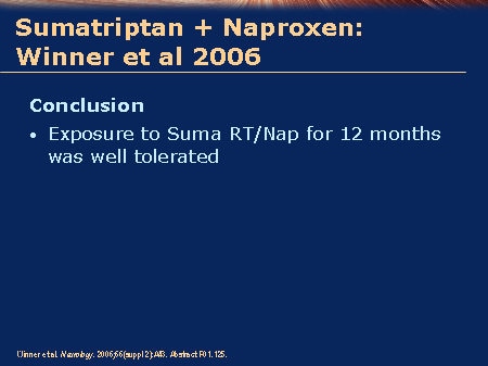 Combination Therapy for Acute Migraine