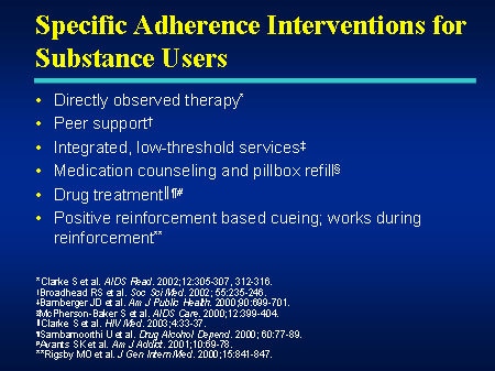 Adherence, Psychiatric Disorders, and HIV