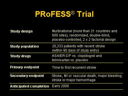 Stroke Prevention: New Results From Major Clinical Trials (Slides with ...
