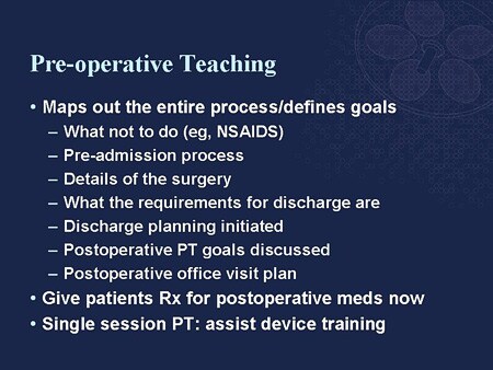 Undermanaged Pain in the Orthopedic Surgical Patient: Techniques to ...