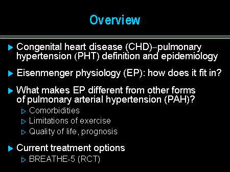 Eisenmenger's Syndrome: Pathophysiologic Insights and Pharmacologic ...