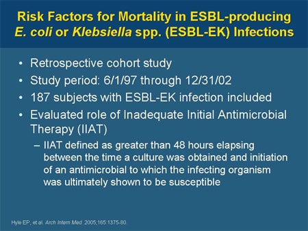 The Epidemiology and Impact of Rising Resistance Among Gram-Negative ...