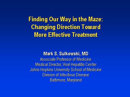 Finding Our Way in the Maze: Changing Direction Toward More Effective ...