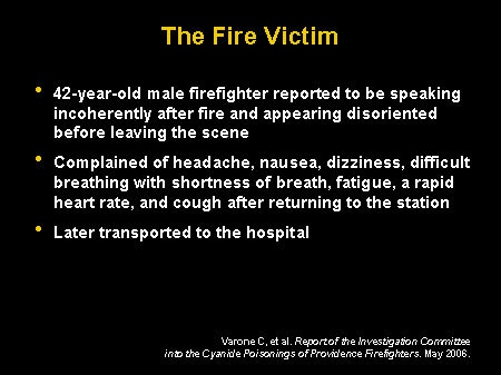The Role of Cyanide in Smoke Inhalation: New Treatment for a Silent ...