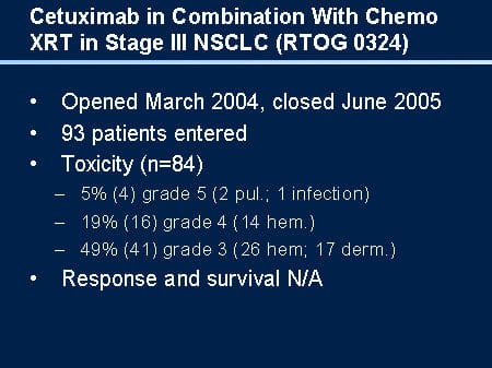 Treatment Options for Unresectable Stage III Non-Small Cell Lung Cancer ...