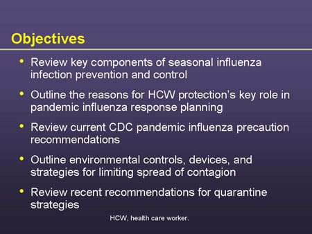 Infection Control and Quarantine Issues (Slides With Transcript)