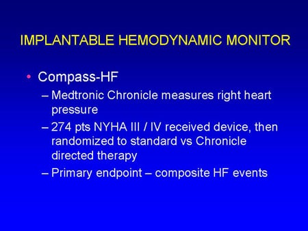 Heart Failure Diagnostics and Remote Monitoring: Useful Strategy or ...