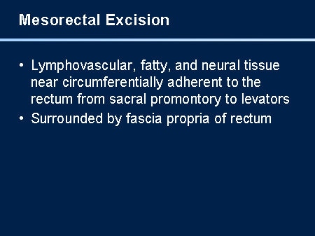 Surgical Approaches to Rectal Cancers (Slides With Transcript)