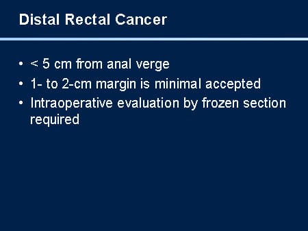 Surgical Approaches to Rectal Cancers (Slides With Transcript)