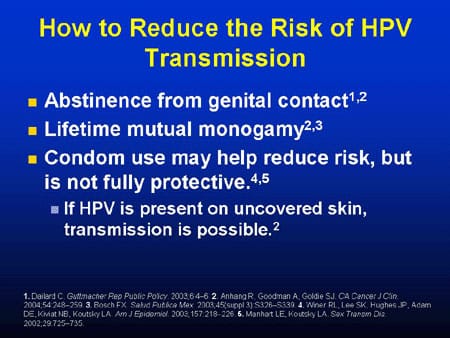 The Role of HPV in Disease and Oncogenesis (Slides With Transcript)