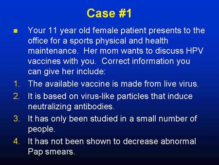 Future is Now-Understanding HPV Vaccine Guidelines (Slides With Transcript)