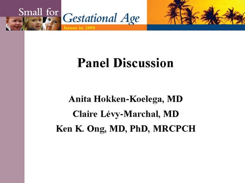 Panel Discussion (Slides With Transcript)