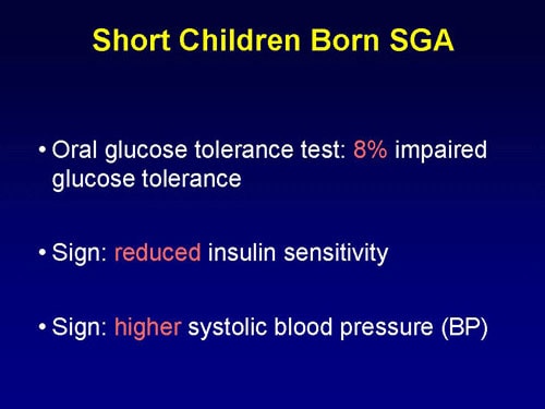 The Treatment of Growth Failure in SGA Children (Slides With Transcript)