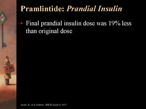 Clinical Use of Pramlintide in Type 1 Diabetes Patients (Slides/Transcript)
