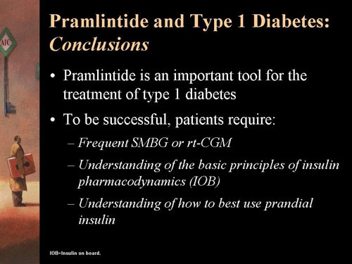Clinical Use of Pramlintide in Type 1 Diabetes Patients (Slides/Transcript)