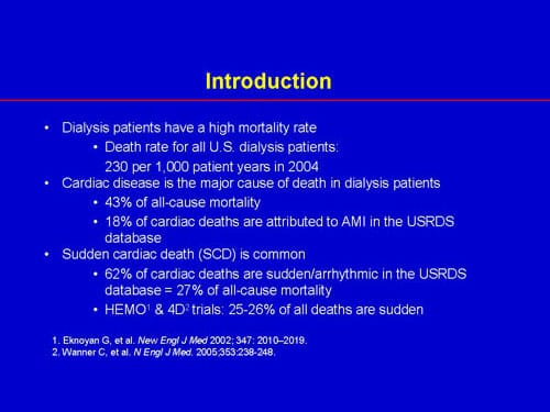 Sudden Cardiac Death in CKD Patients (Slides With Transcript)