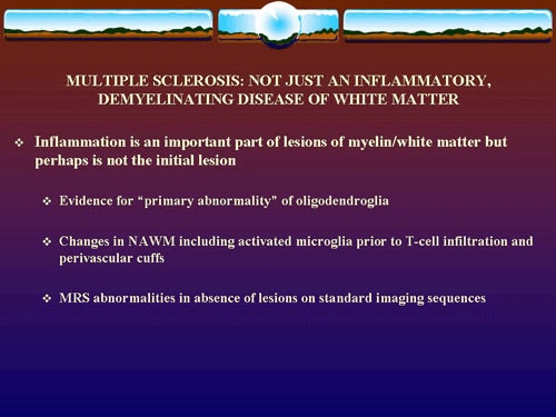 Pathogenesis of MS (Slides With Transcript)